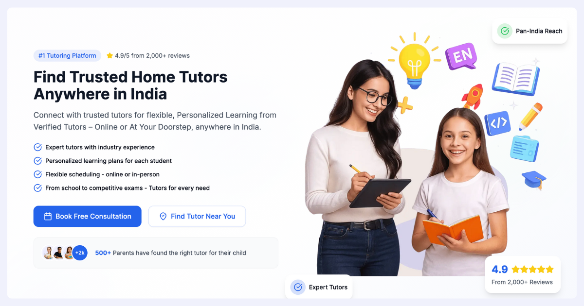 Become a Tutor - Join India's Top Tutoring Network - TutorDekho